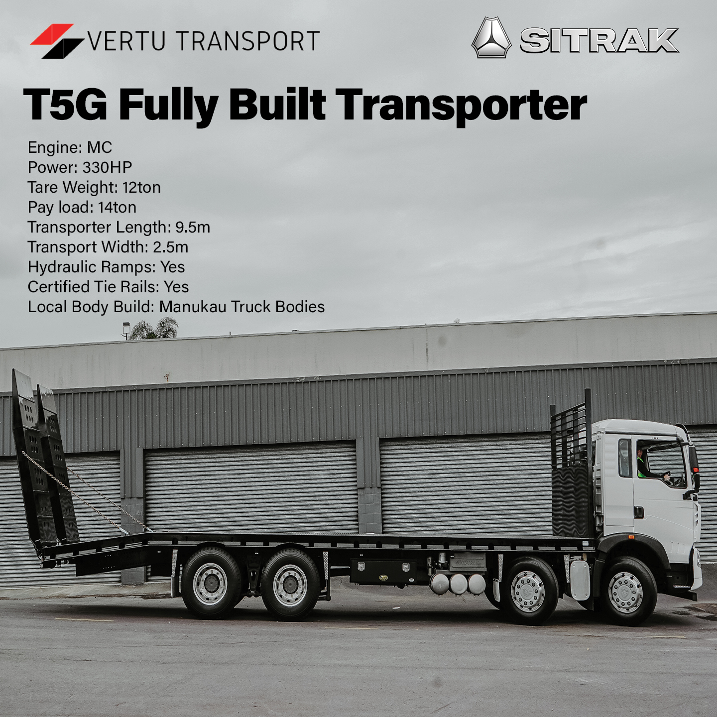 vertuequipment - Transporter Truck And Excavator Combo